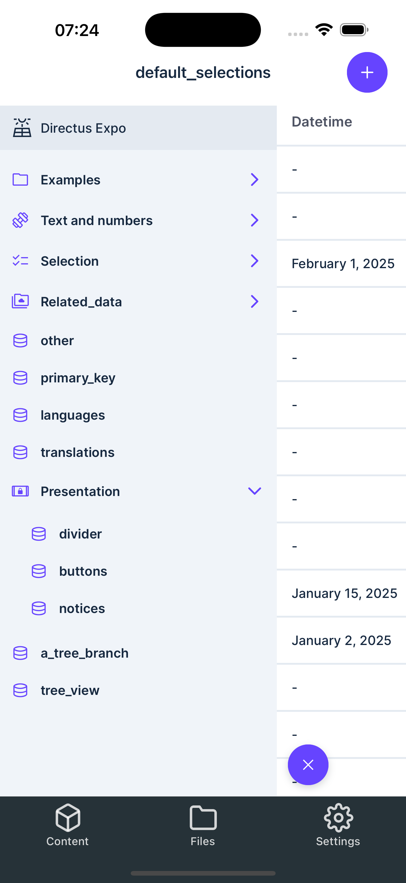 Directus Mobile - iOS and Android app