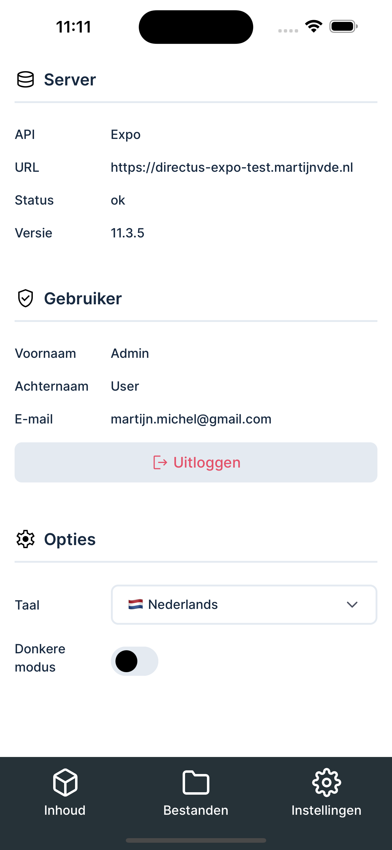 Directus Mobile - iOS and Android app